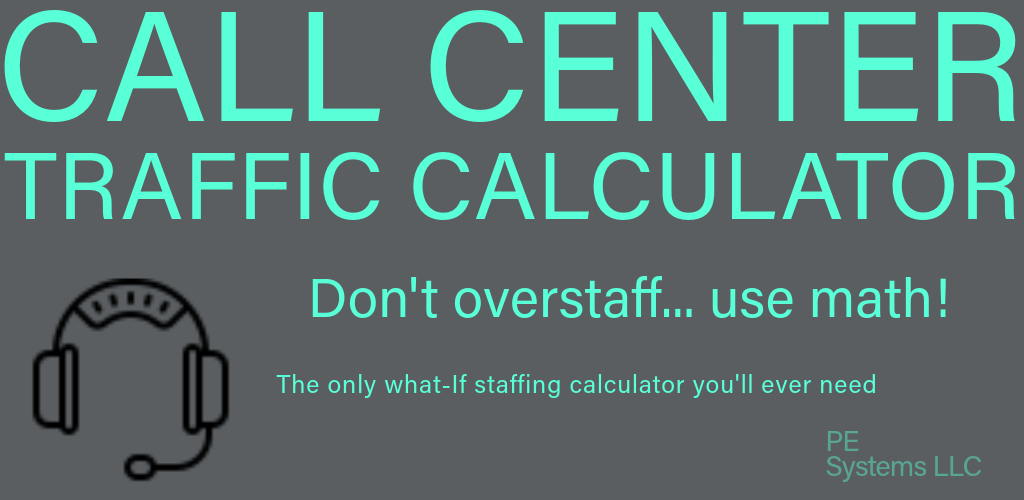 Erlang Call Center Traffic Calculator
